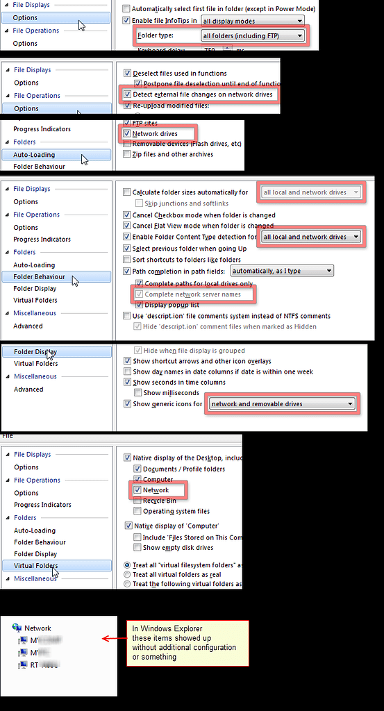 How to have 'Network' show up in folder tree? - Help & Support ...