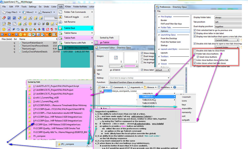 Select Multiple Tabs And Do Commands Against The Set Help Support 