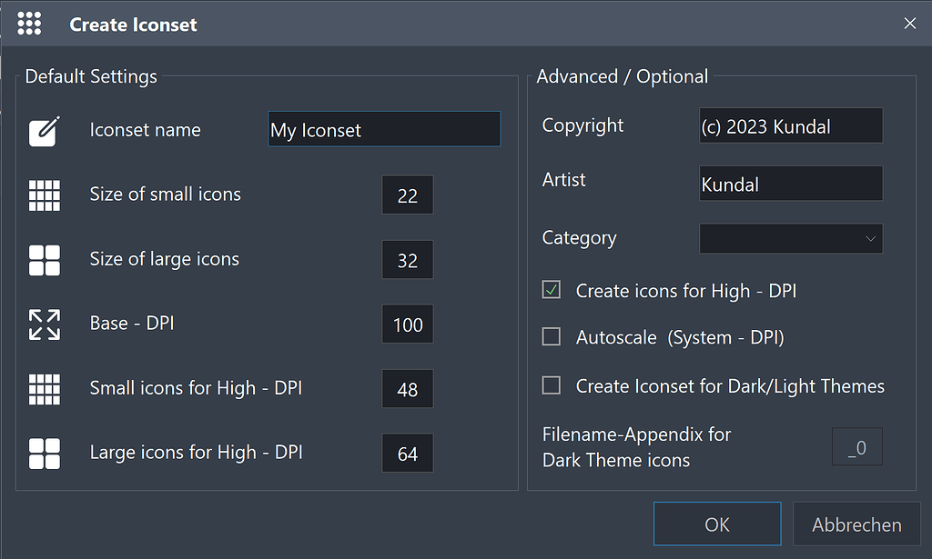 CreateIconset (Incl. Dark/Light Sets for DOpus13) - Icons - Directory ...