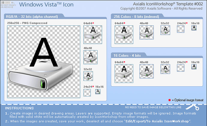 HDD Letter Icons - Icons - Directory Opus Resource Centre