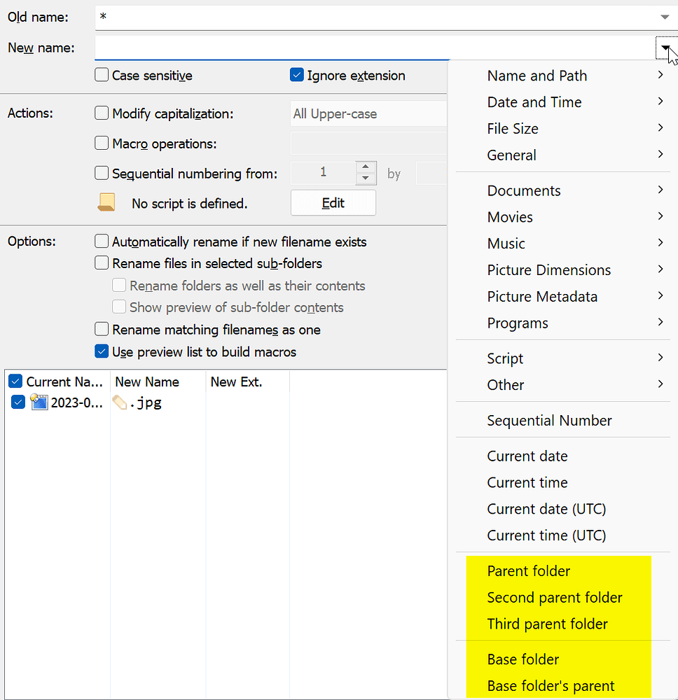 How To Force Move Search Result Files With Folder Structure Help 