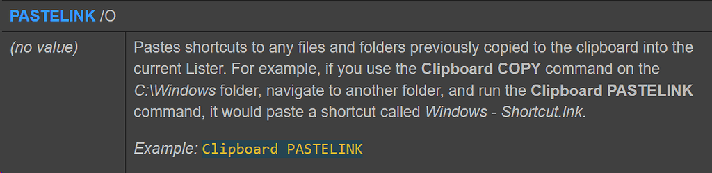 Paste a Link or Shortcut (Maybe using CLIPBOARD PASTELINK) - Help ...