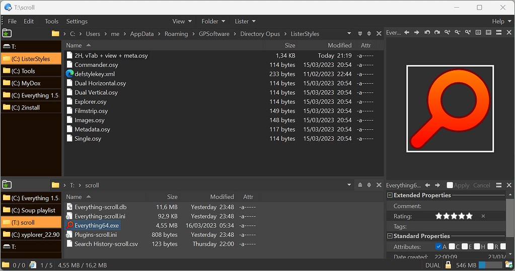 Folder Layout - Help & Support - Directory Opus Resource Centre