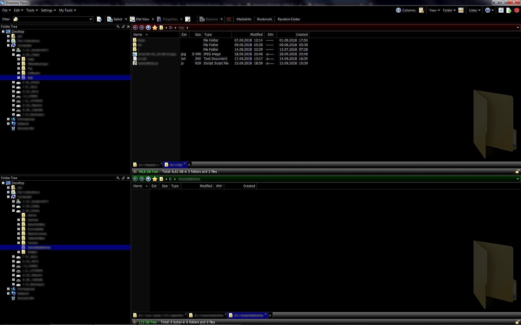 MyBlack - A simple, very black theme (for DOpus 12.9.4+) - Themes ...