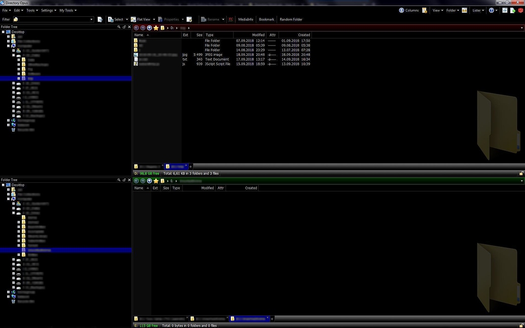 MyBlack - A simple, very black theme (for DOpus 12.9.4+) - Themes ...
