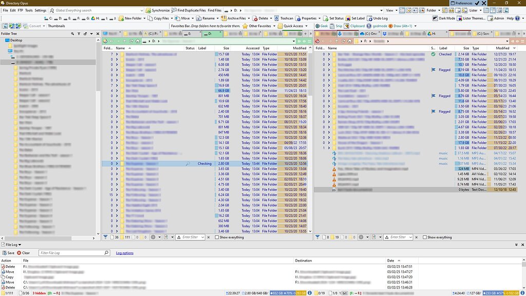 A column that shows when a file or folder was opened (not just accessed ...