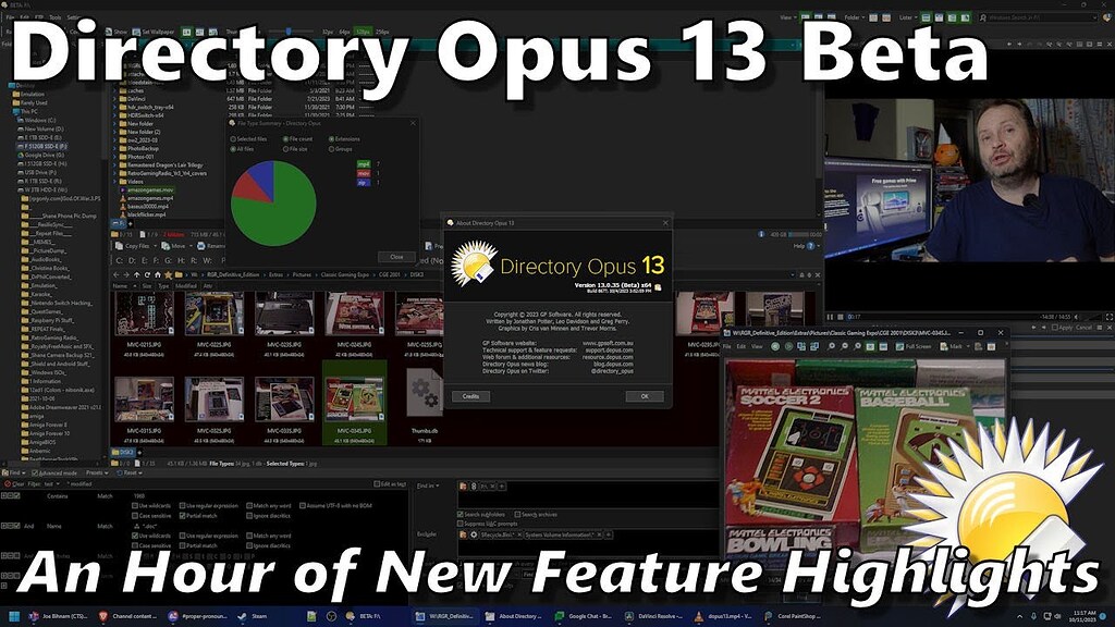 Video - Directory Opus 13 Beta: Let's Spend An Hour Looking At Some ...