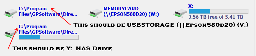 Network drives names have changed 13.3.2 - Help & Support - Directory ...