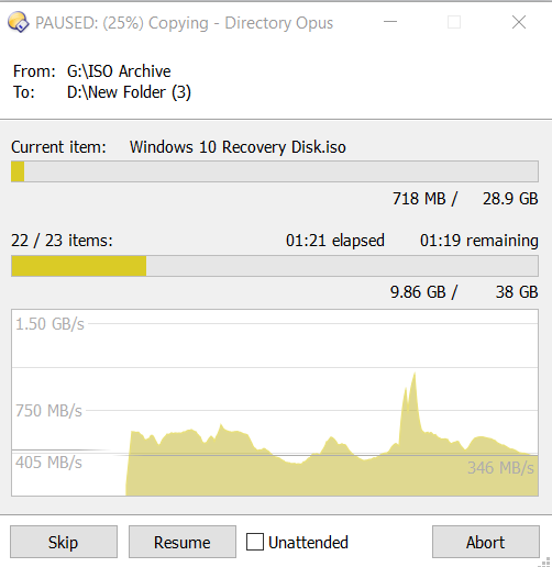 Copy files progress bar uses percentage based on file count - Help ...