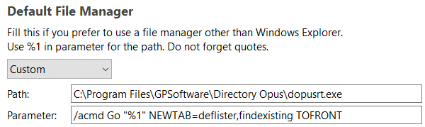 DO13 Opens Extra Tab and Reverts to Prior Tab When Opening Folder with ...