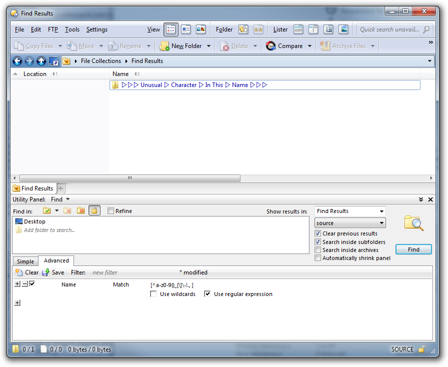 How To Find Folder Names With Characters I Don t Want Help Support
