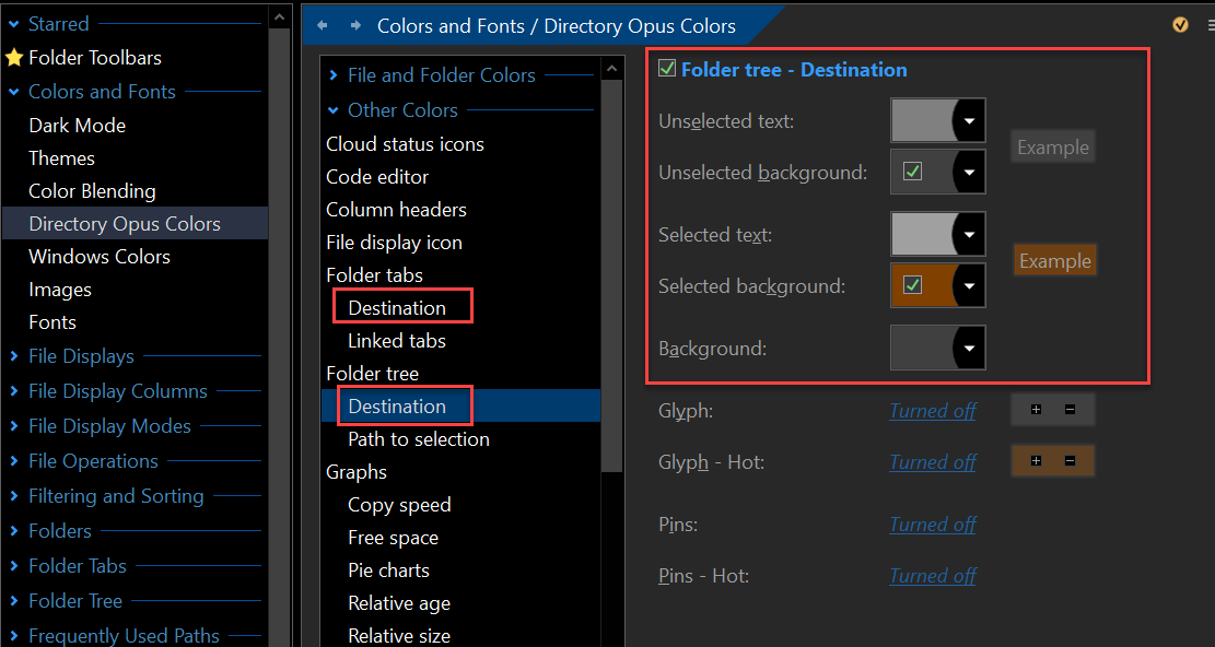 Can I change the folder icon for Destination? - Help & Support ...