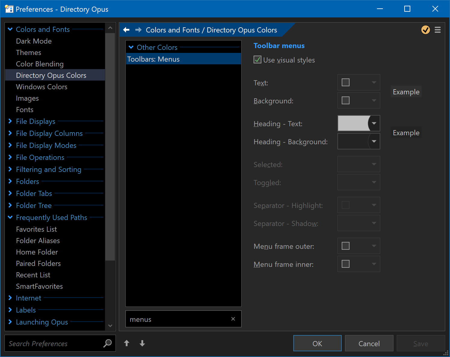 Where are the colors for the collections context menu? - Help & Support ...