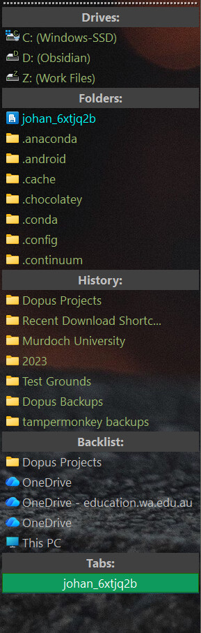 An Alternative Directory Tree - Tutorials - Directory Opus Resource Centre