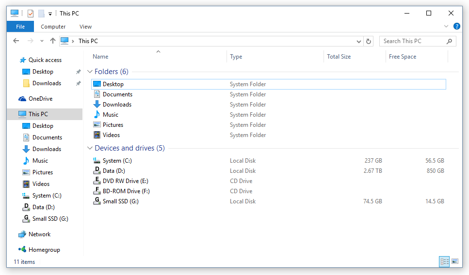 Folders In Folder tree In Windows 10 Help Support Directory Opus 