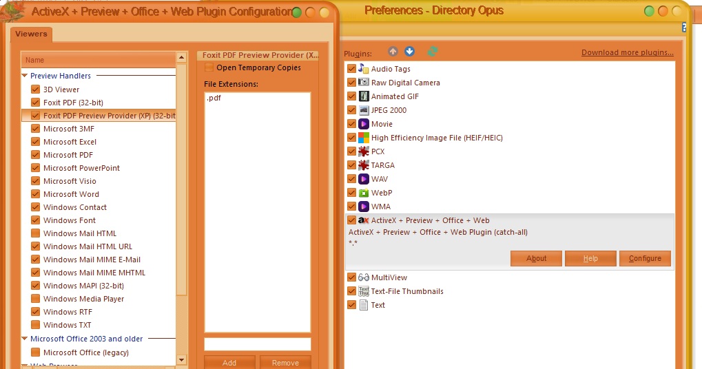 FoxIt PDF Viewer Not Working Help Support Directory Opus Resource