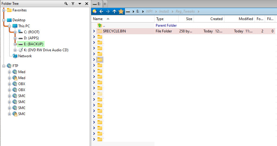 How do I make this folder tree view of lister my default - Help ...