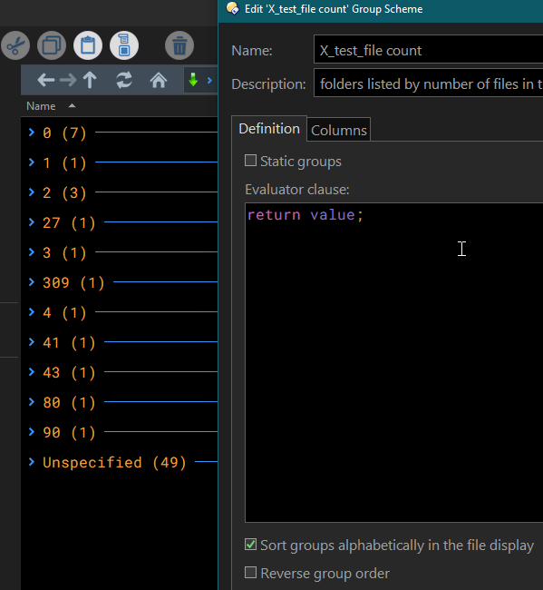 Evaluator Groups - Static Groups - Not displaying in order set - Opus ...